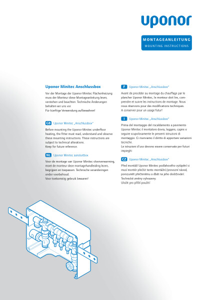 Minitec: Fußbodenheizung nachrüsten | Uponor